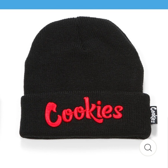 Cookies | Accessories | Original Logo Black Beanie | Poshmark
